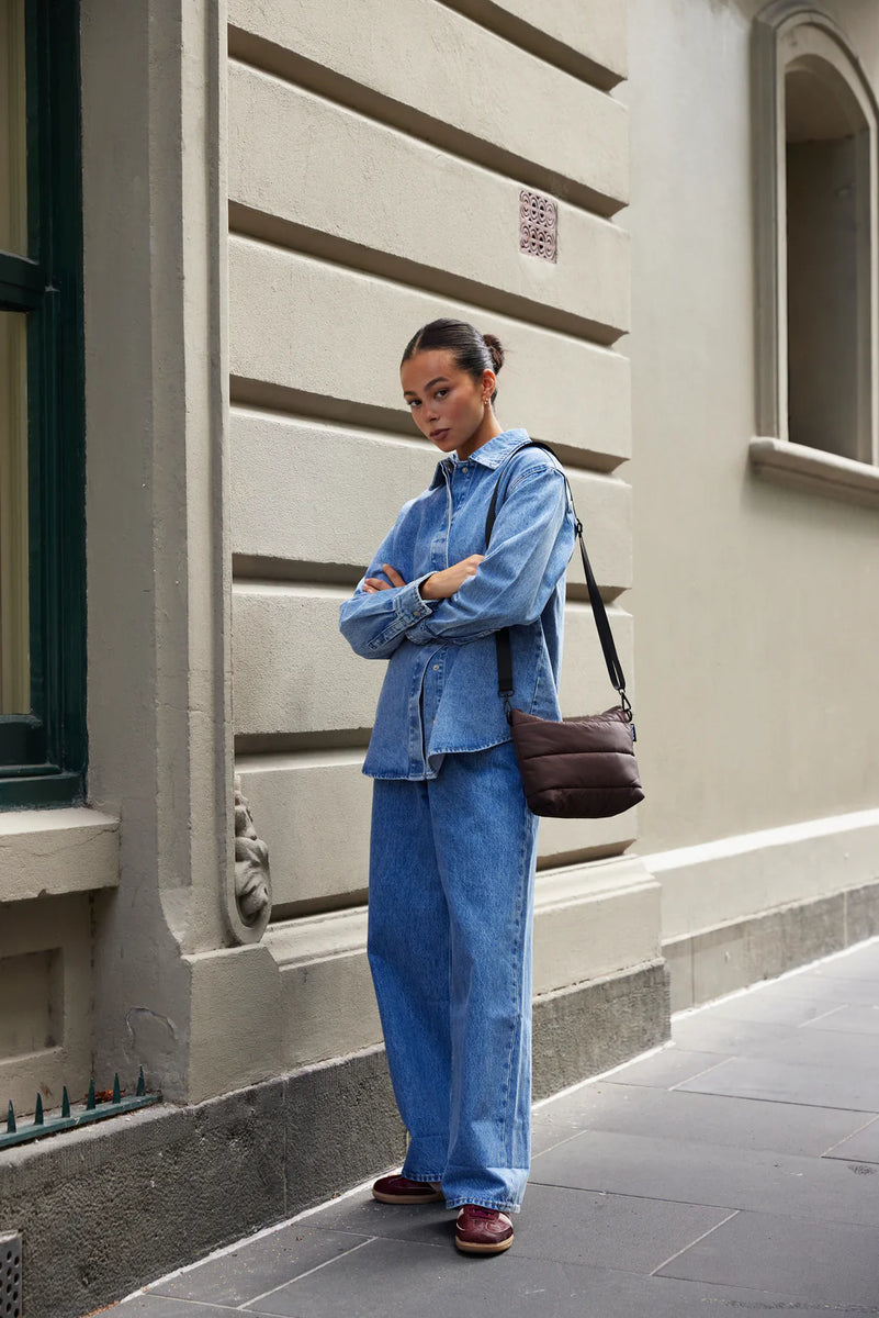 Stash Base Crossbody Cloud - Chocolate – Obdressed